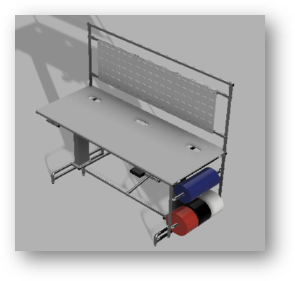 Modular workbench system - ATC Lean Ireland